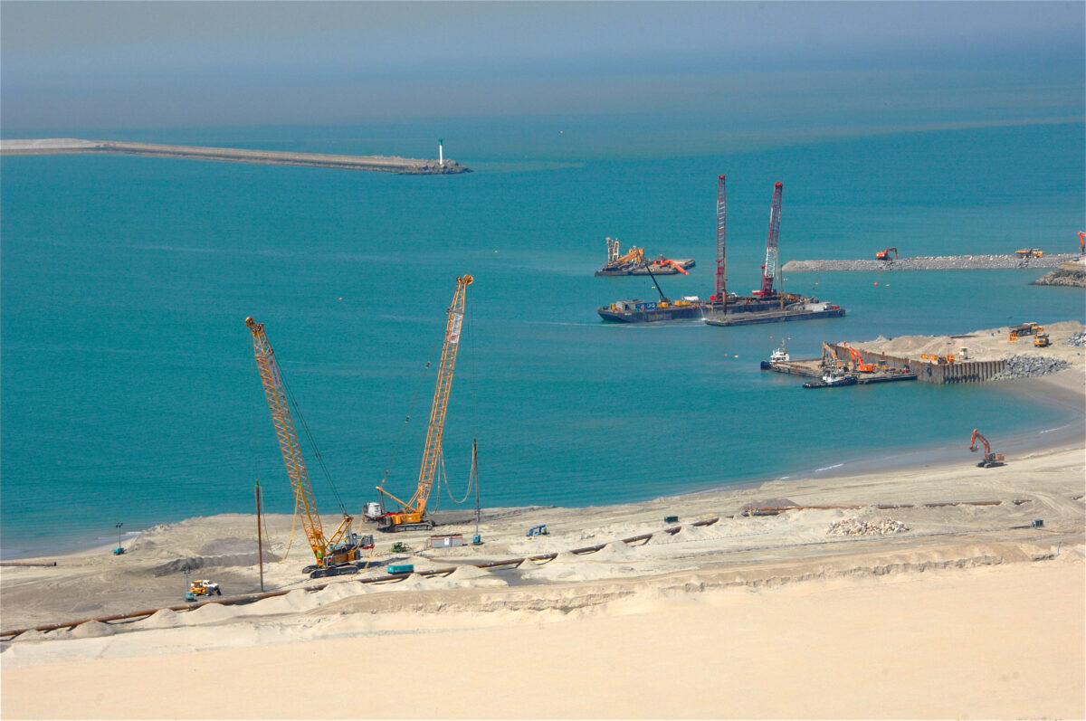 Ground improvement on Dunkirk LNG terminal, France | Menard