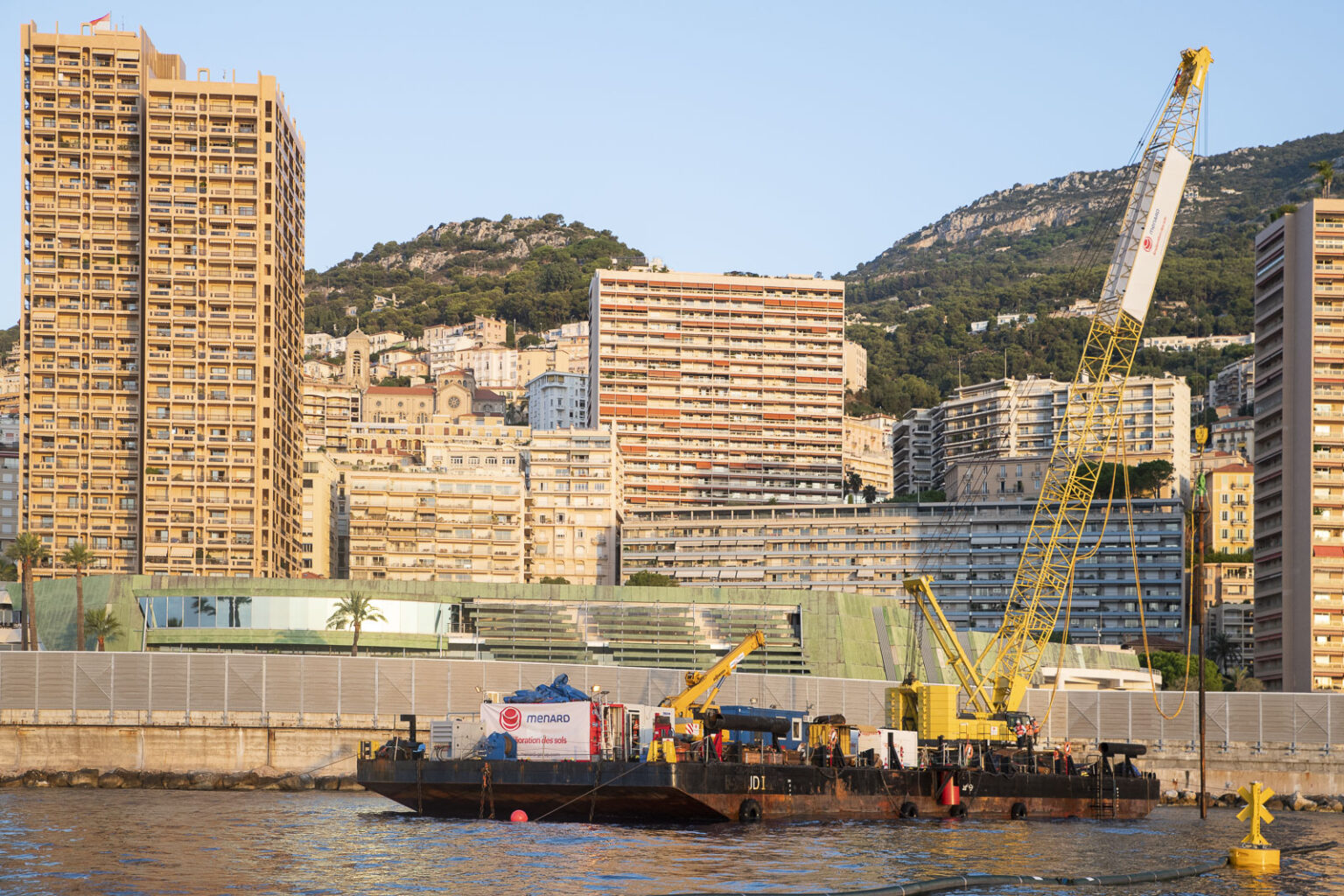 Ground improvement for a residential area in Monaco | Menard