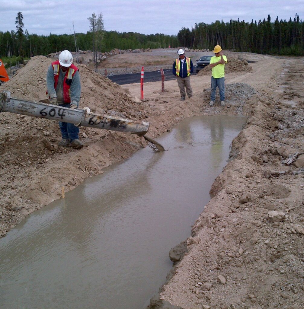 Cement bentonite cut-off wall for a nickel mine, Canada | Menard